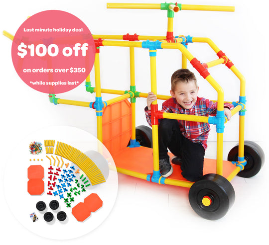The Life-Size Building Toy & Construction Set Kids Love! – TubeLox