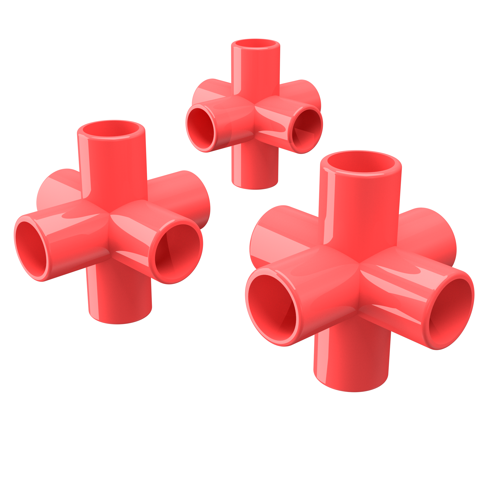 6-Way Connector, 3-Pack – TubeLox